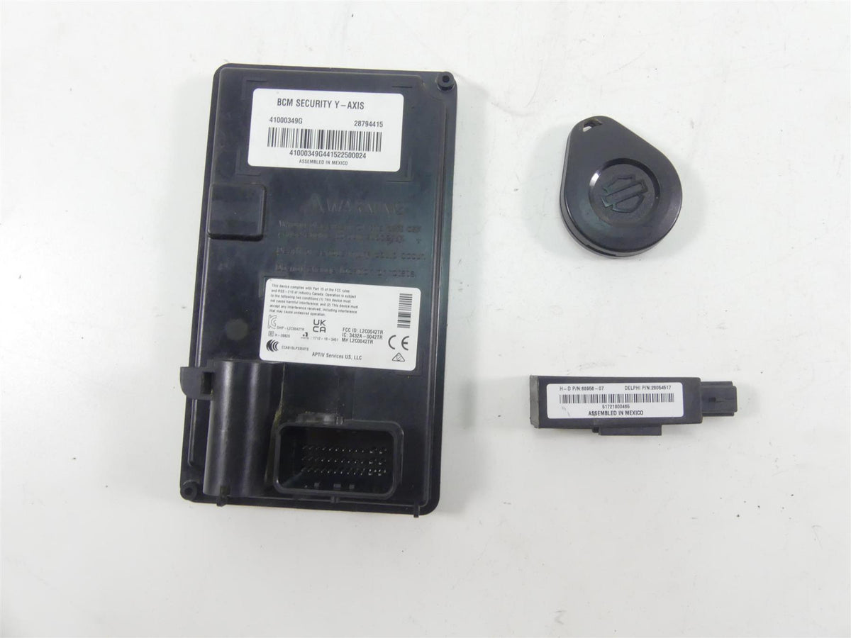 2022 Harley Softail FXBBS Street Bob Bcm Y-Axis Security Module + Fob 41000349G – Mototech271