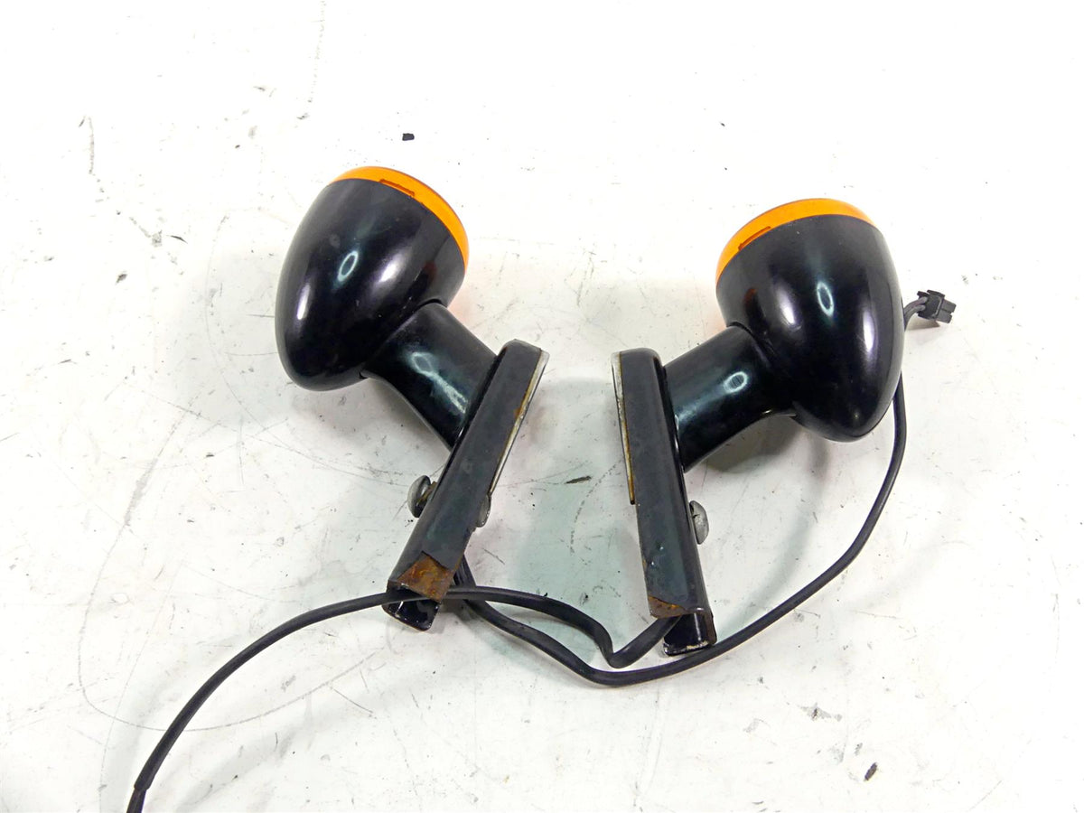 2013 Harley Softail FLSTFB Fat Boy Lo Rear Blinker Turn Signal Set ...