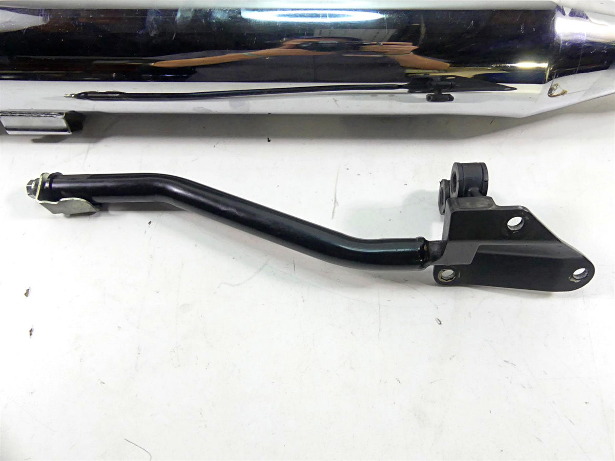 2015 Harley VRSCF Muscle V-Rod Left Exhaust Slip On Muffler + Mount ...