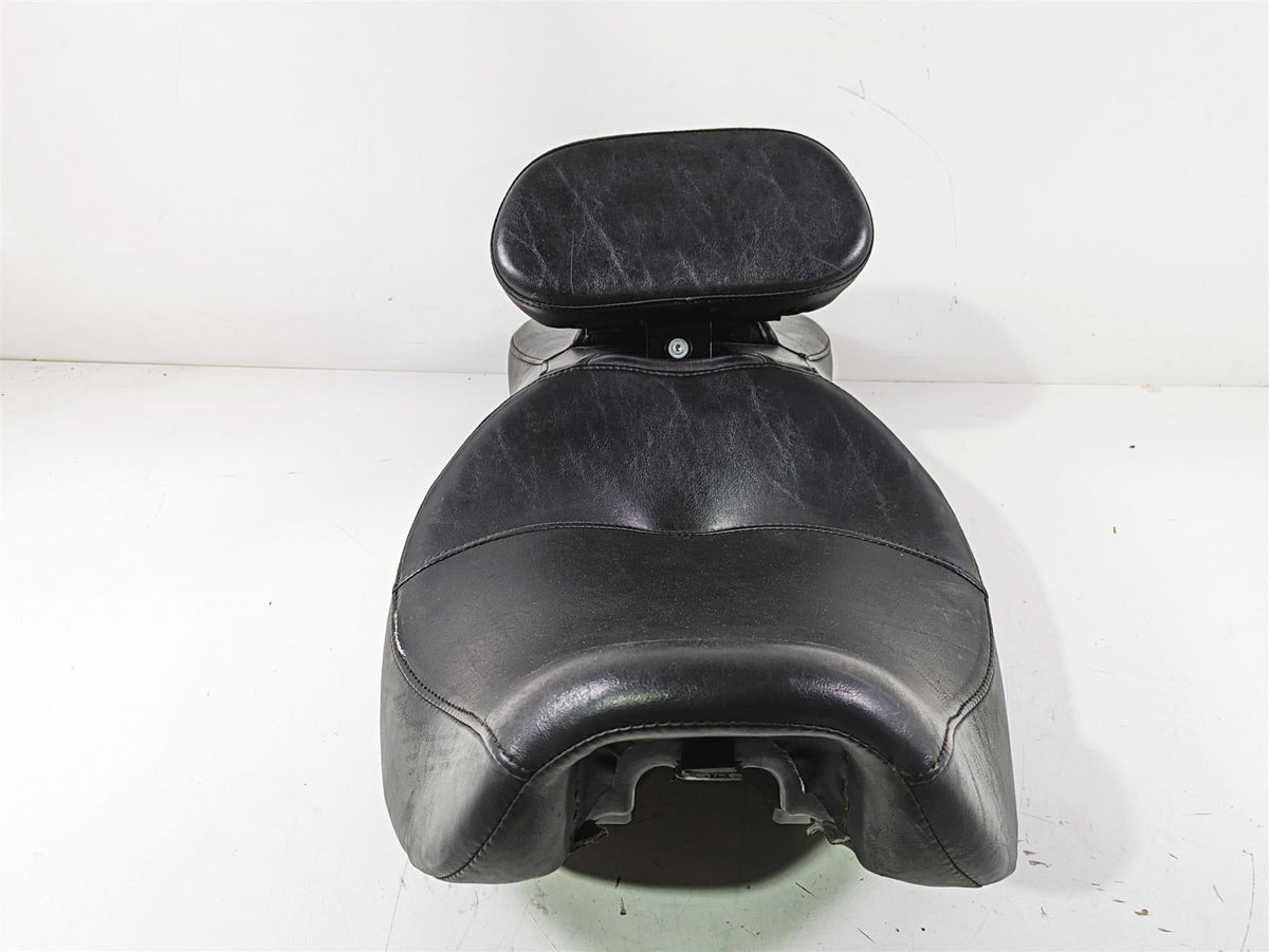 2012 Harley FLD Dyna Switchback Signature Series Seat & Rider Backrest ...