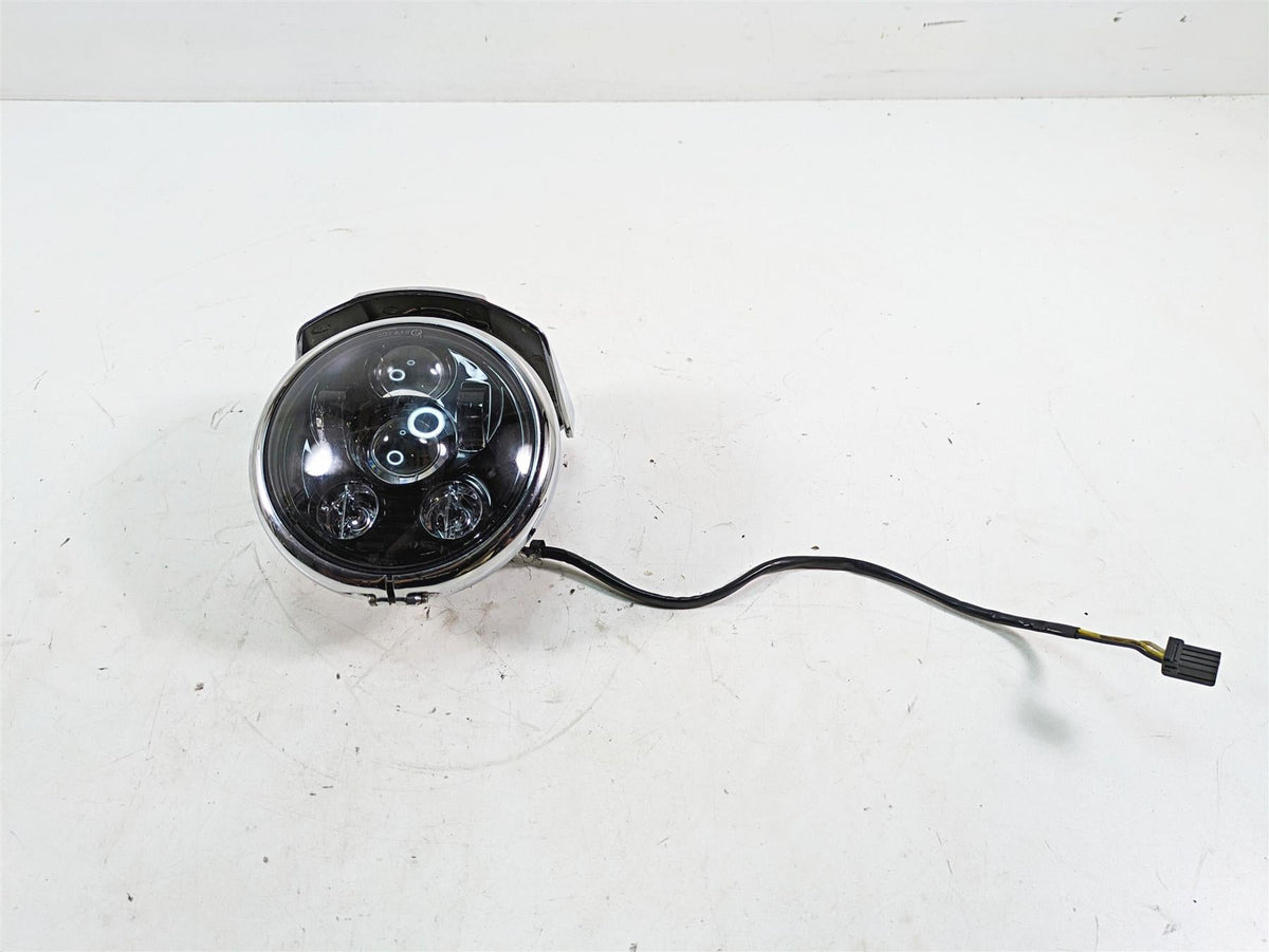 2005 Harley Dyna FXDL Low Rider Led Headlight Head Light + Visor 5-3/4 ...