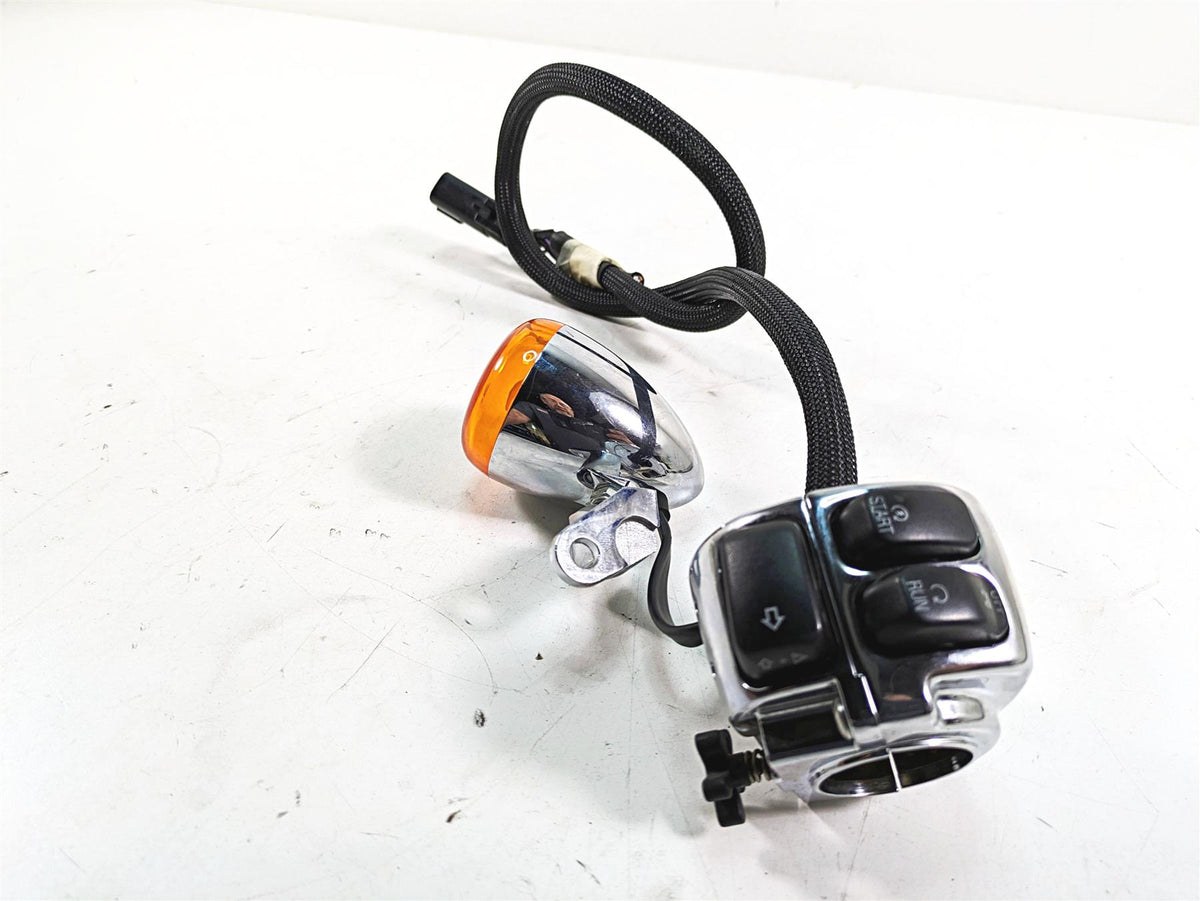 2009 Harley Dyna FXDFSE CVO Fat Bob Right Control Switch + Blinker Read ...