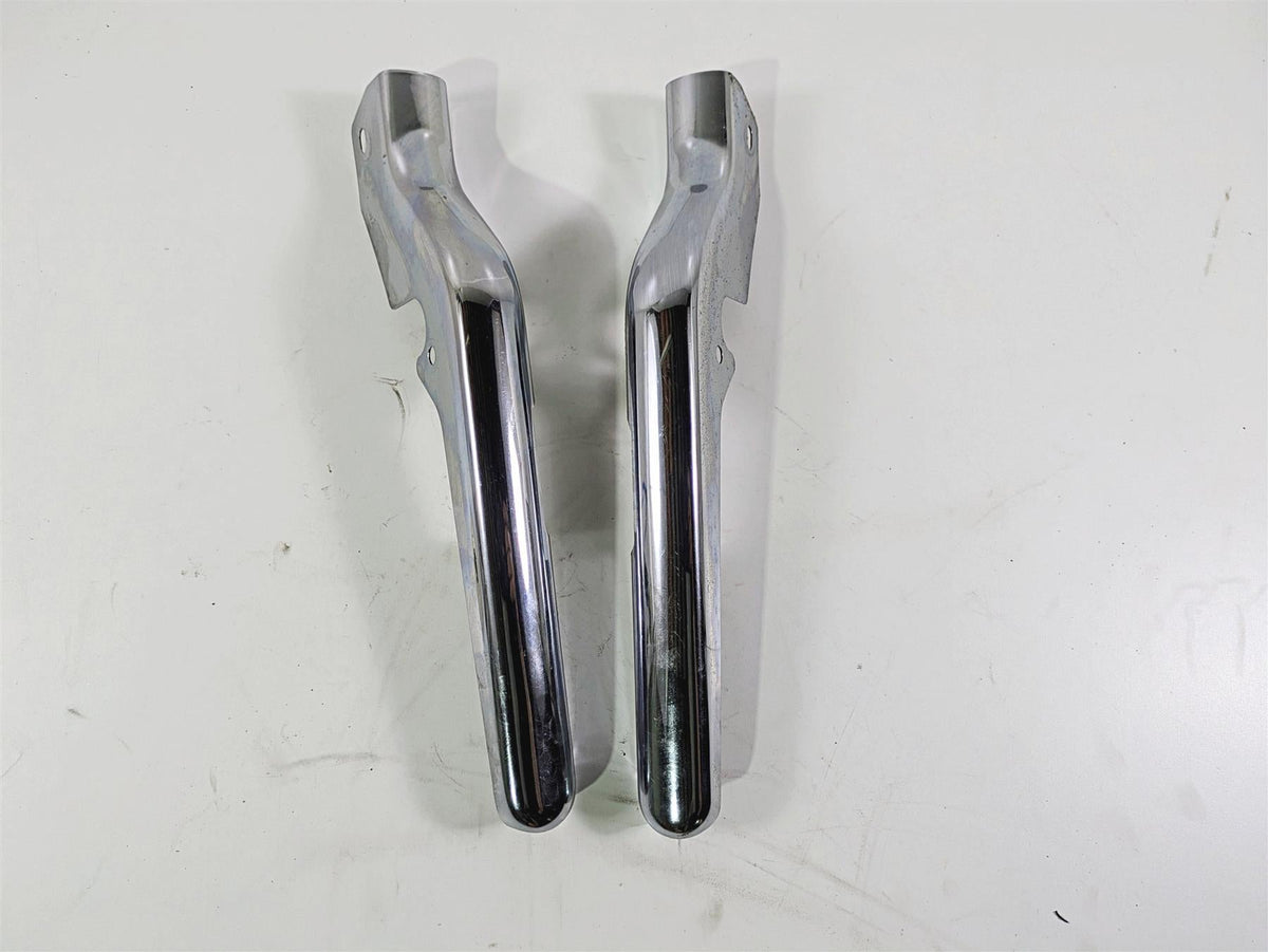 2005 Harley Touring FLHRI Road King Rear Frame Chrome Cover Struts ...