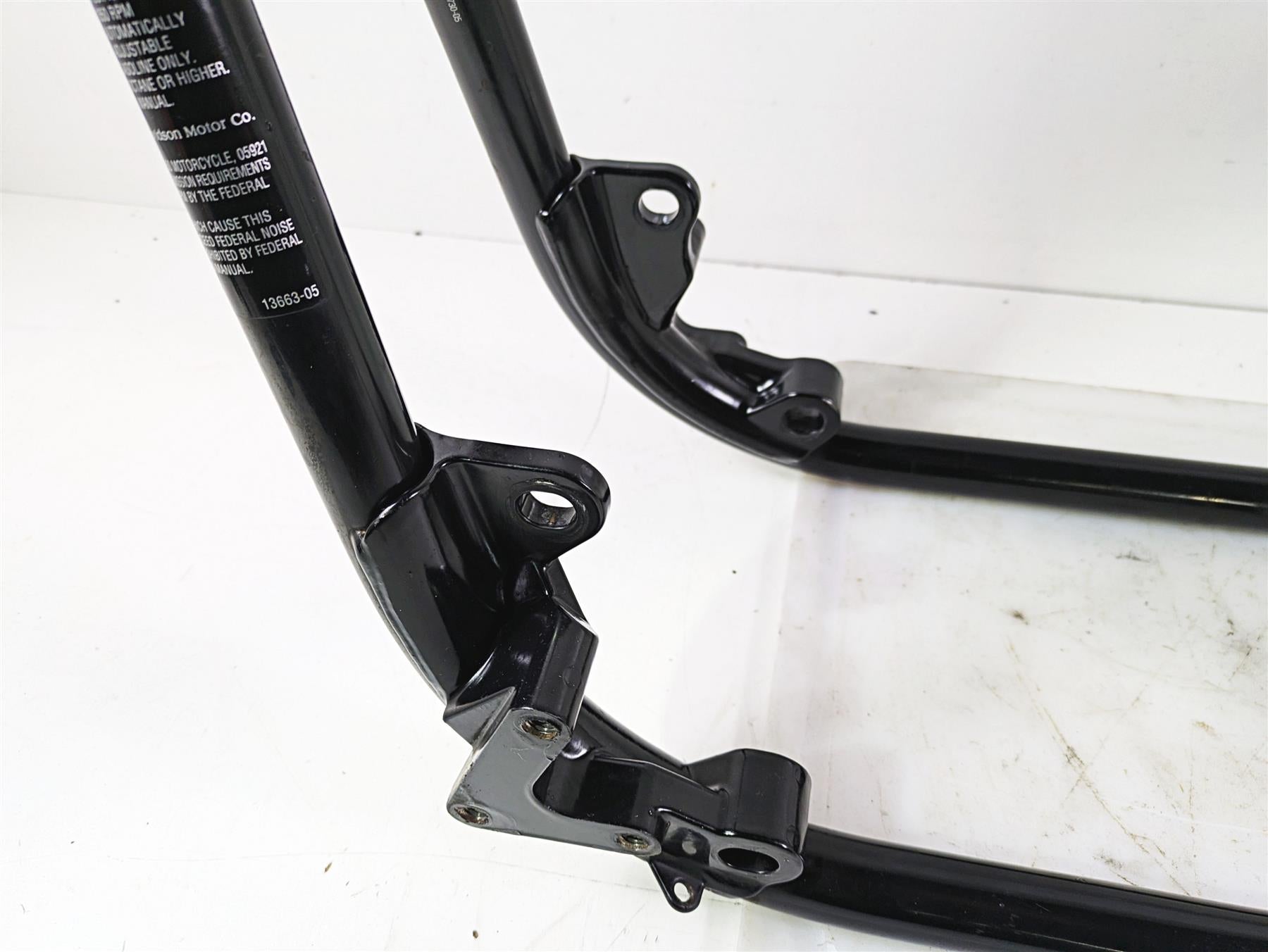2005 Harley Softail FLSTSCI Heritage Springer Straight Frame Chassis ...