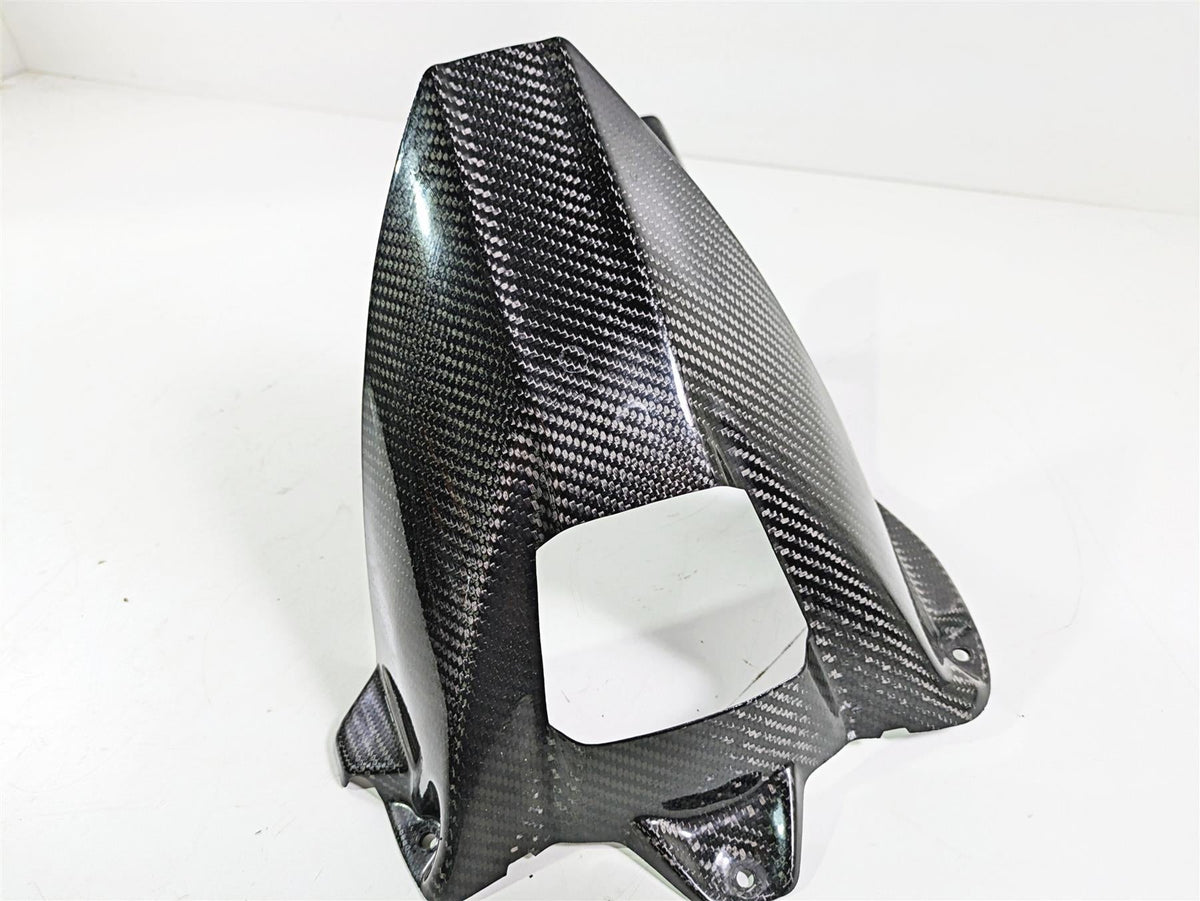 2016 BMW S1000RR K46 Rear Carbon Fiber Lower Fender Mud & Chain Guard ...