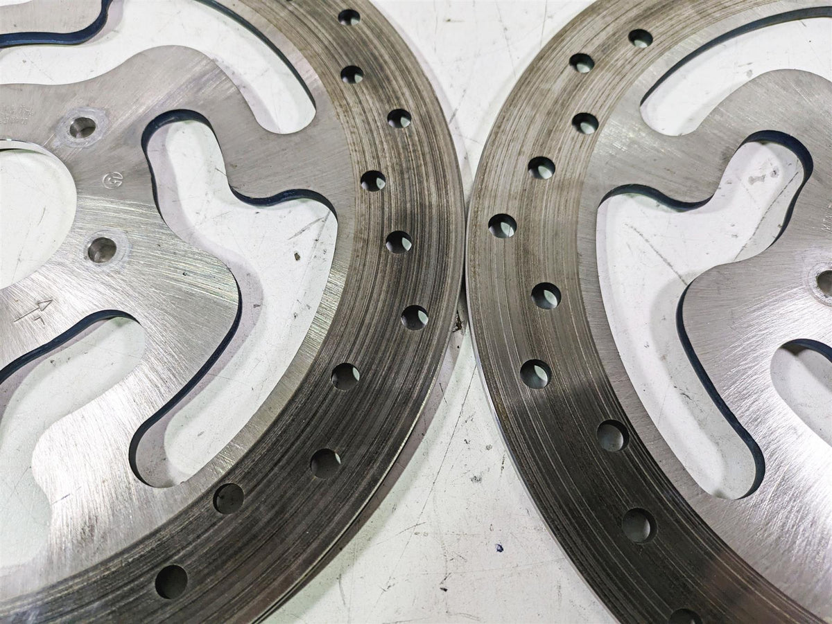 2015 Harley Touring FLHXS Street Glide Brembo Front Brake Rotor Set ...