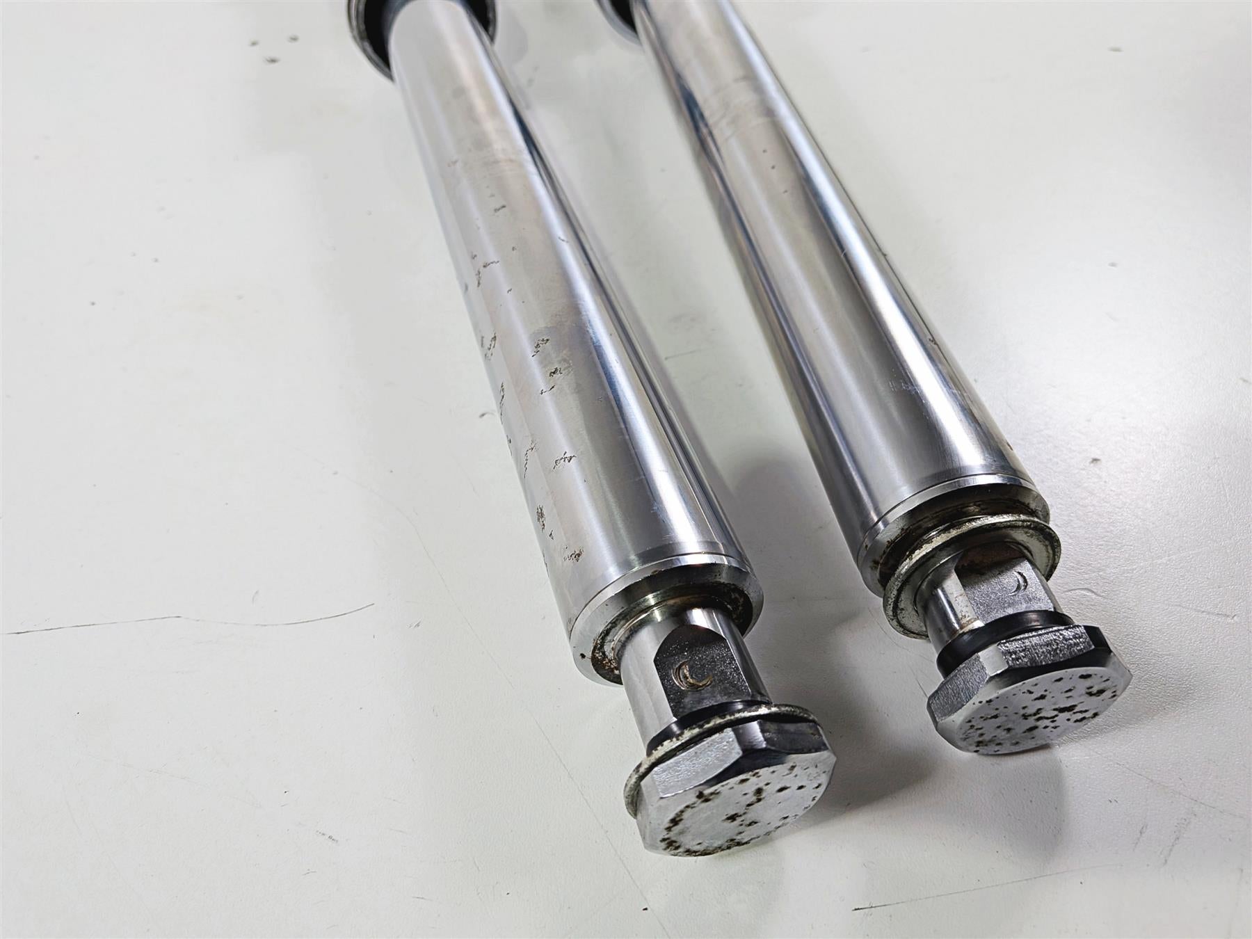 1996 Harley FLSTC Softail Heritage Straight Front Fork Leg Set 45915-8 ...