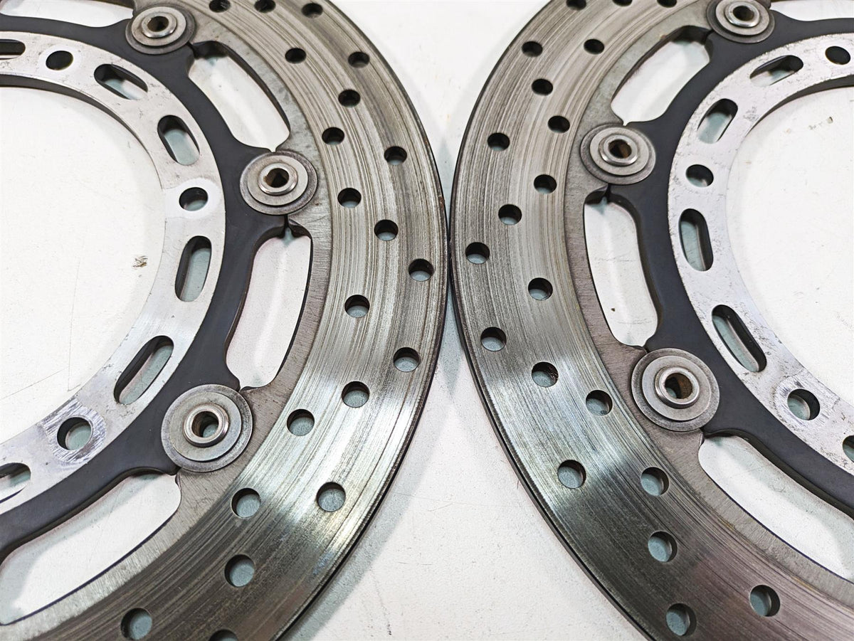 2002 Yamaha FZ1 FZS1000 Fazer Front Brake Rotor Disc Set 5JJ-2581T-10 ...