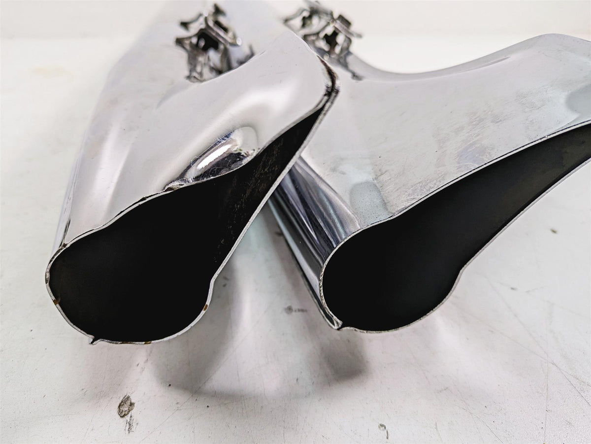 1999 Harley Touring FLHTC Electra Glide Kerker Fishtail Slip On Pipes ...