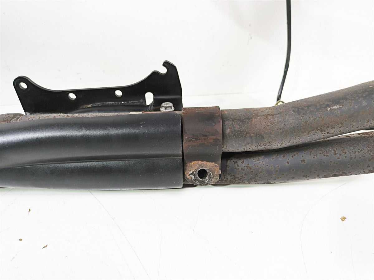 2015 Harley FXDL Dyna Low Rider Thunderheader 2 in 1 Black Exhaust Sys ...