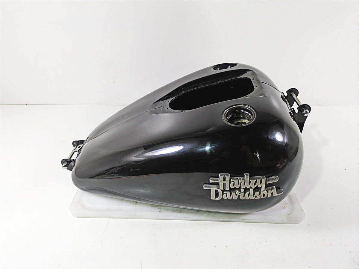 2017 Harley Dyna FXDB Street Bob Fuel Gas Tank Vivid Black - NO DENTS ...