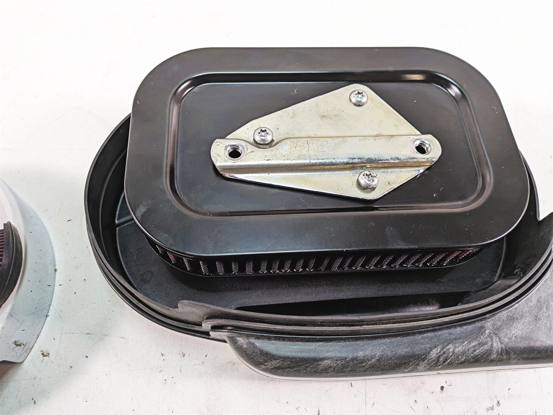 2007 Harley Sportster XL1200 C Air Filter Cleaner Breather Box Set ...