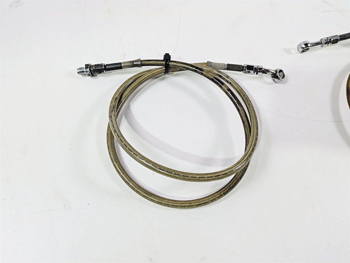 2002 Big Dog Pitbull Front Rear Brake Line Hose Tube Set 1234567 ...