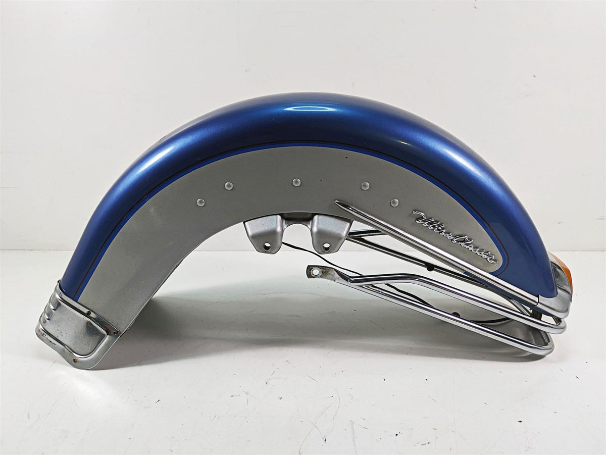 2005 Harley Touring FLHTCUI Electra Glide Front Fender Chopper Blue ...
