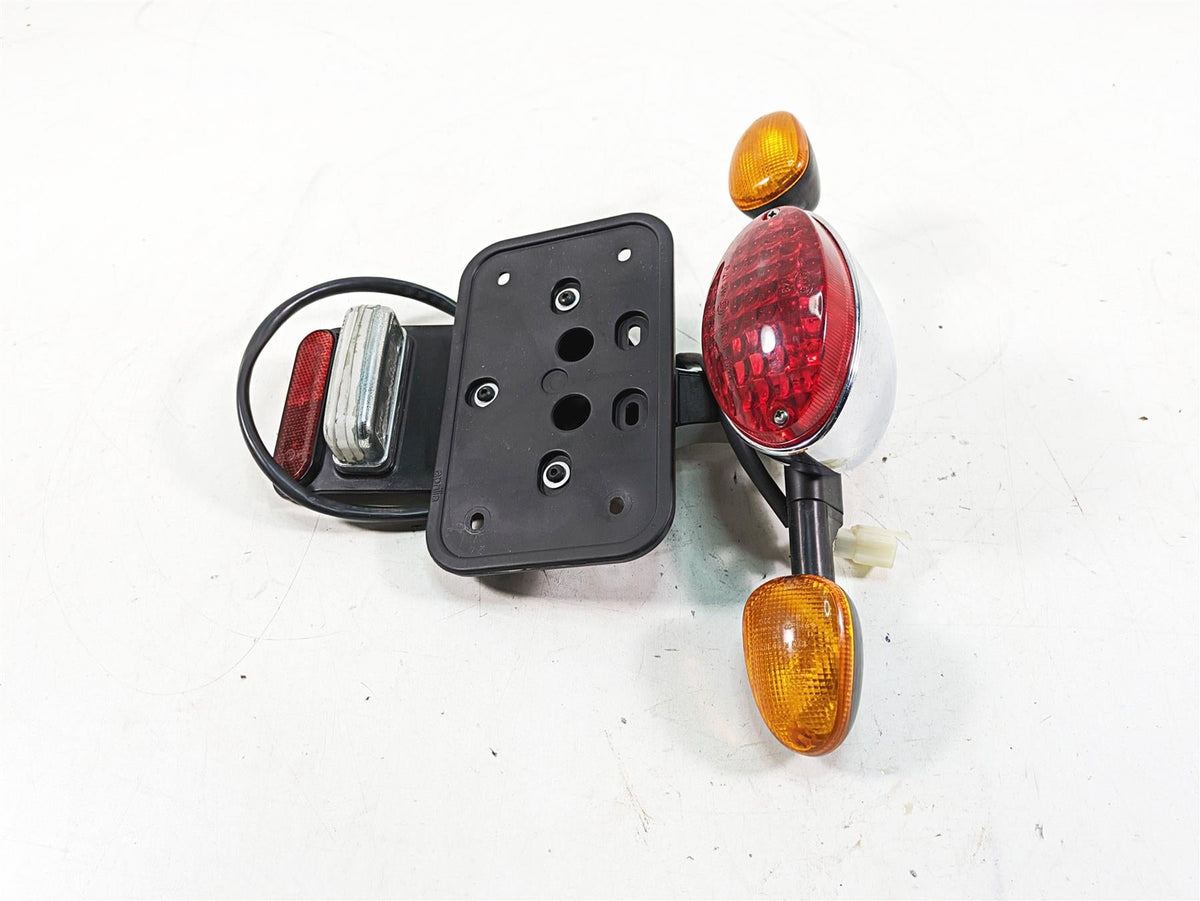 2013 Moto Guzzi V7 750 Stone Taillight Rear Blinker Plate Holder Set ...