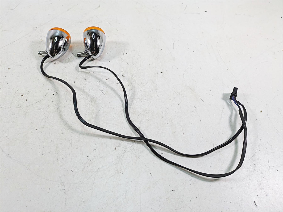 2007 Harley Sportster XL1200 C Front Turn Signal Blinker Set 68972-00 ...