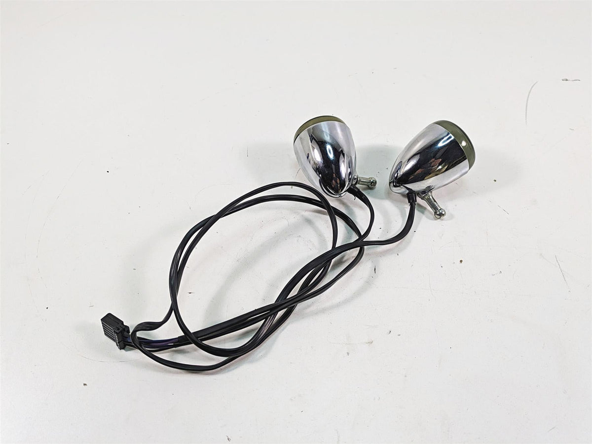 2006 Harley Sportster XL1200 Front Smoked Turn Signal Blinker Set 68972 ...
