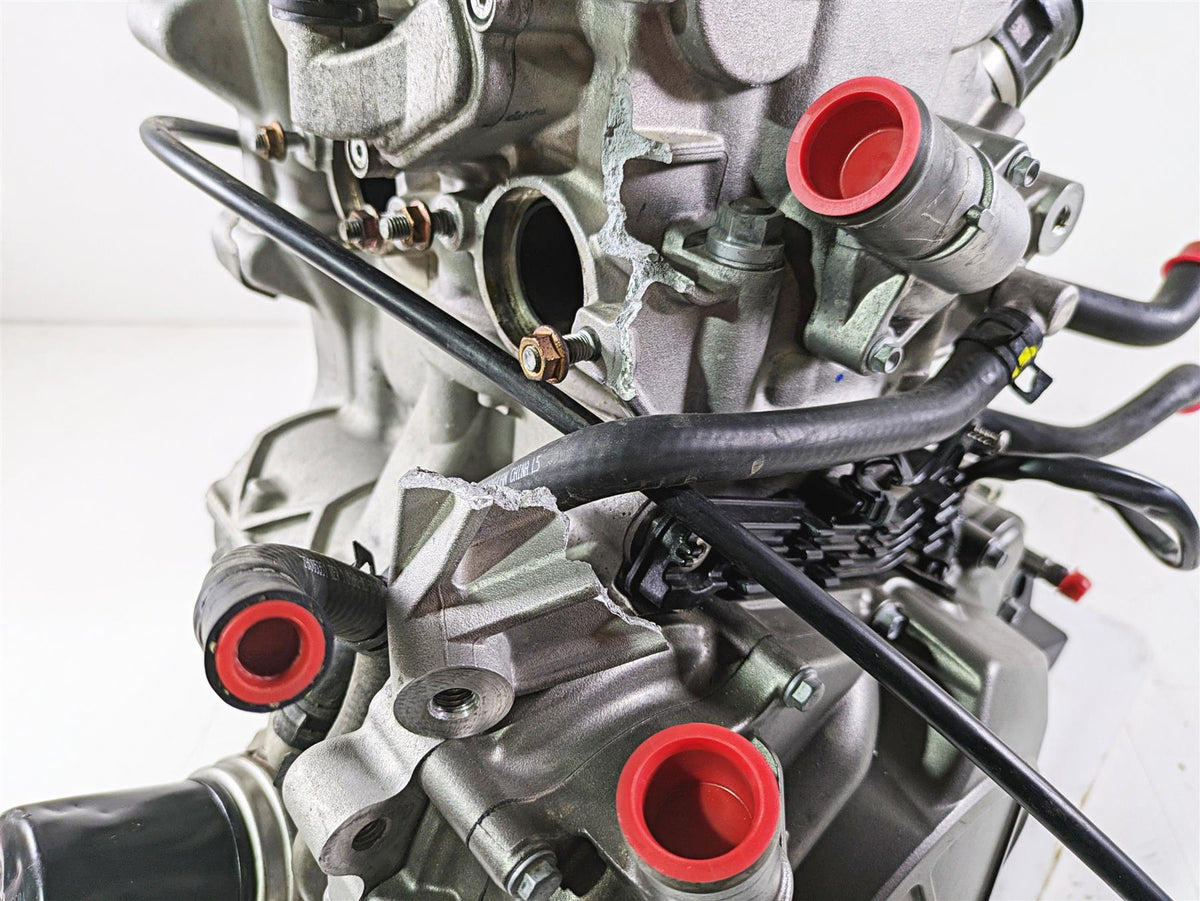 2021 Aprilia RS660 Running Engine Motor 2K -Video -BROKE MOUNT CM29661 ...