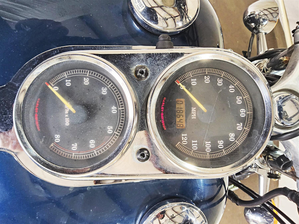 1999 Harley Dyna FXDL Low Rider Speedo Tacho Gauges Set 18K Read 67025 ...