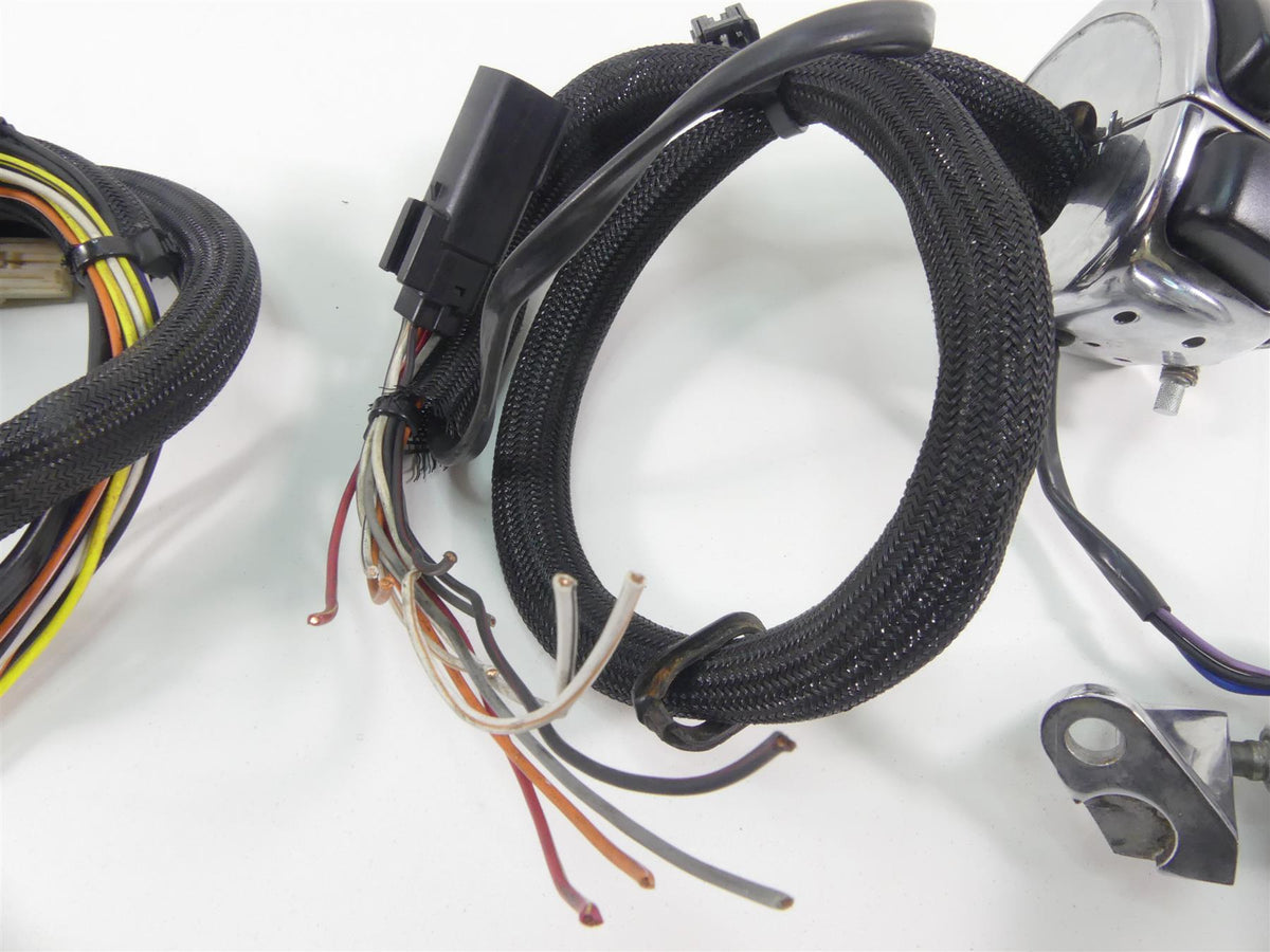 2009 Harley Dyna FXDF SE CVO Fat Bob Chrome Hand Control Switch Set ...