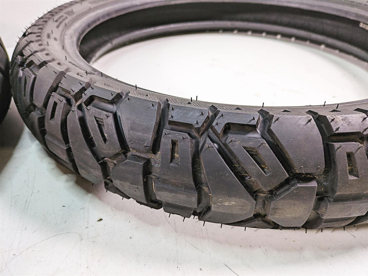 Used Motorcycle Tire Set Dunlop Trailmax Mission 1507017 1108019 ...
