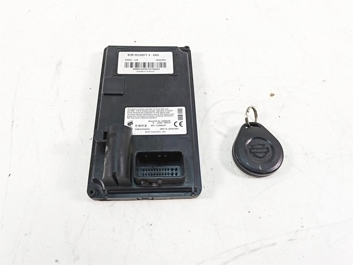 2014 Harley Touring FLHTK Electra Glide Bcm Security X-Axis & Fob 69994 ...