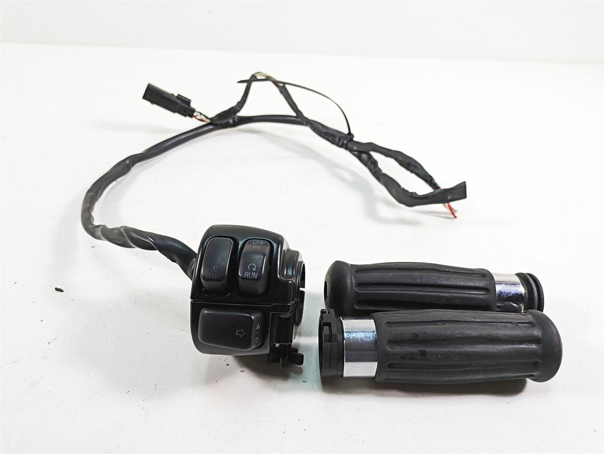 2009 Harley Softail FLSTSB Cross Bones Right Hand Start Control Switch ...