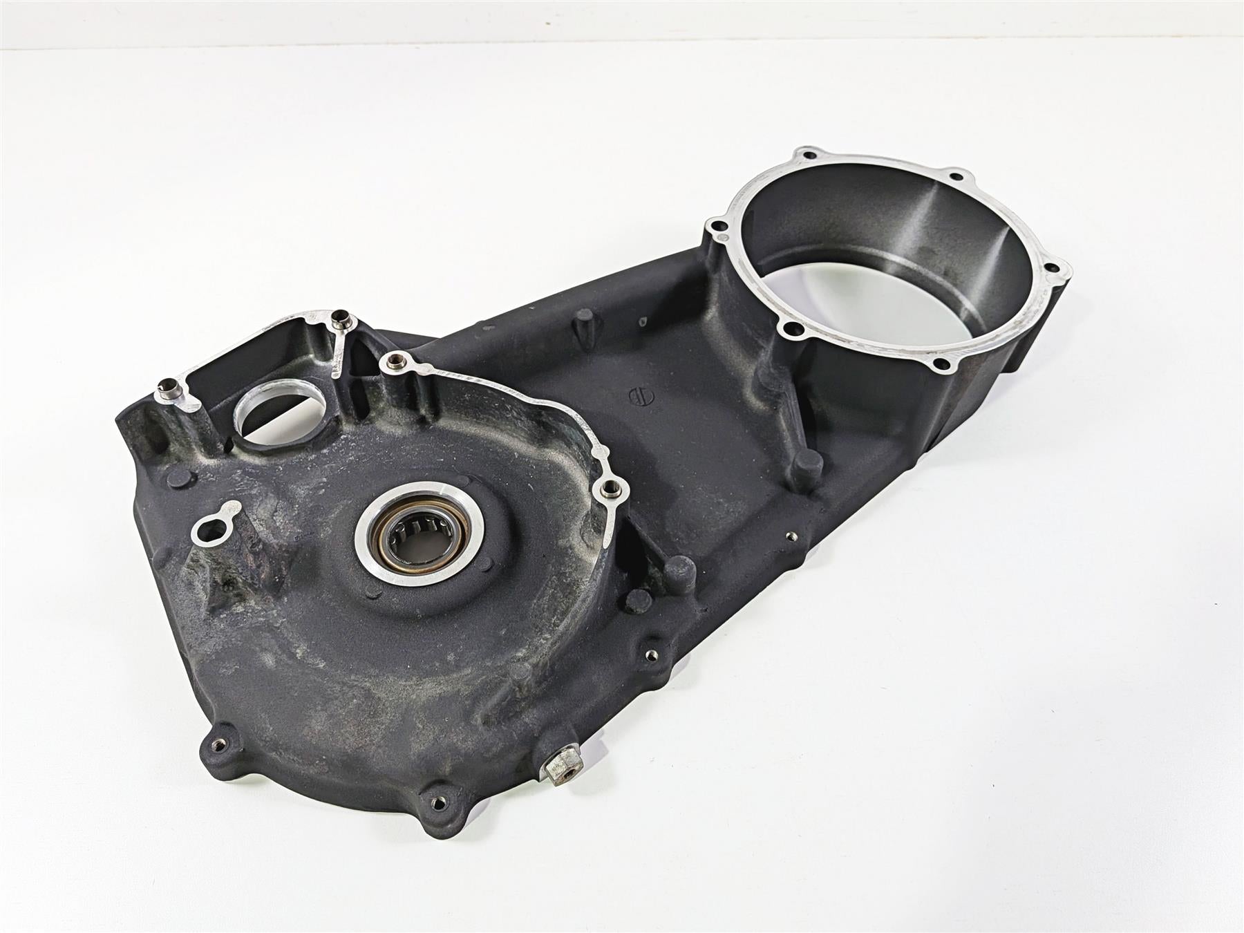 2009 Harley FXCWC Softail Rocker Inner Primary Drive Clutch Cover 6070 ...