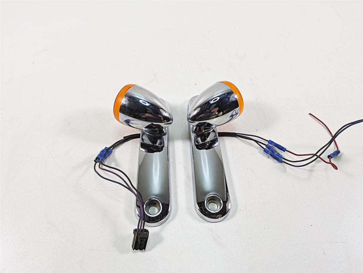 2006 Harley Touring FLHXI Street Glide Front Blinker Turn Signal Set ...